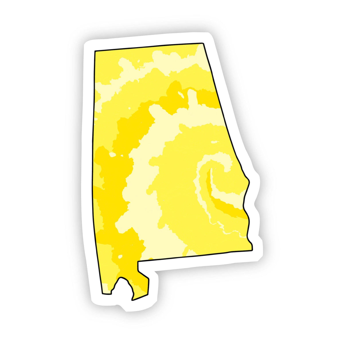 Alabama Yellow Sticker – Big Moods