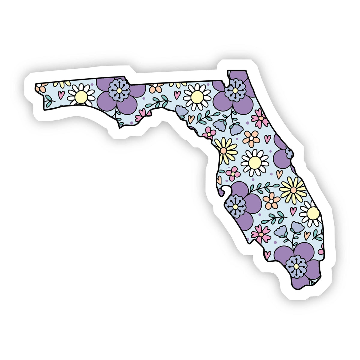 Florida Floral Sticker – Big Moods