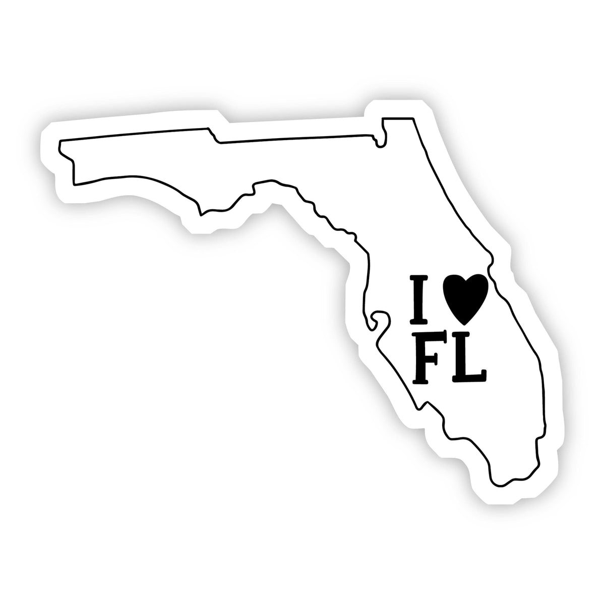 I Love Florida Sticker – Big Moods