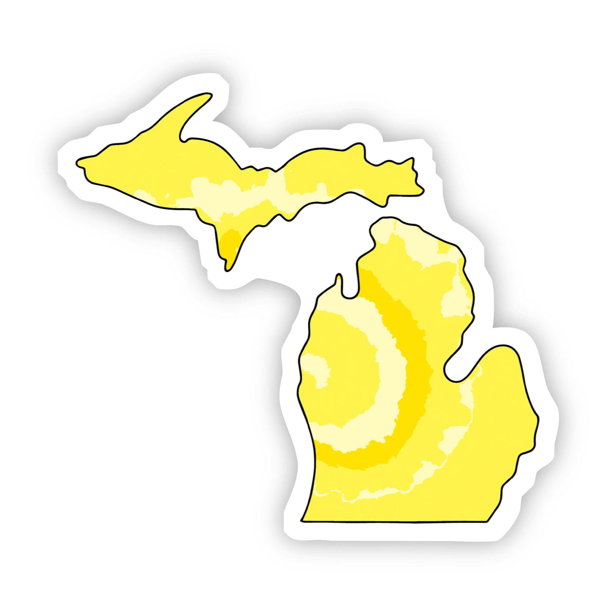 Michigan Yellow Sticker – Big Moods