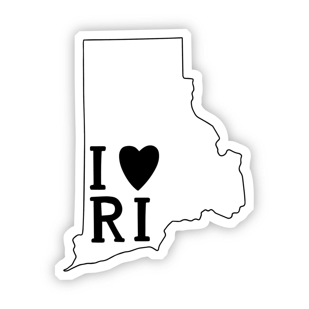 I Love Rhode Island Sticker – Big Moods