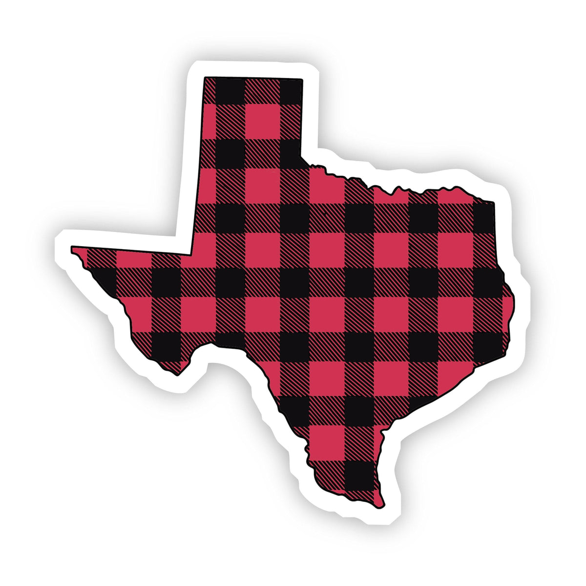 Texas Flannel Sticker – Big Moods