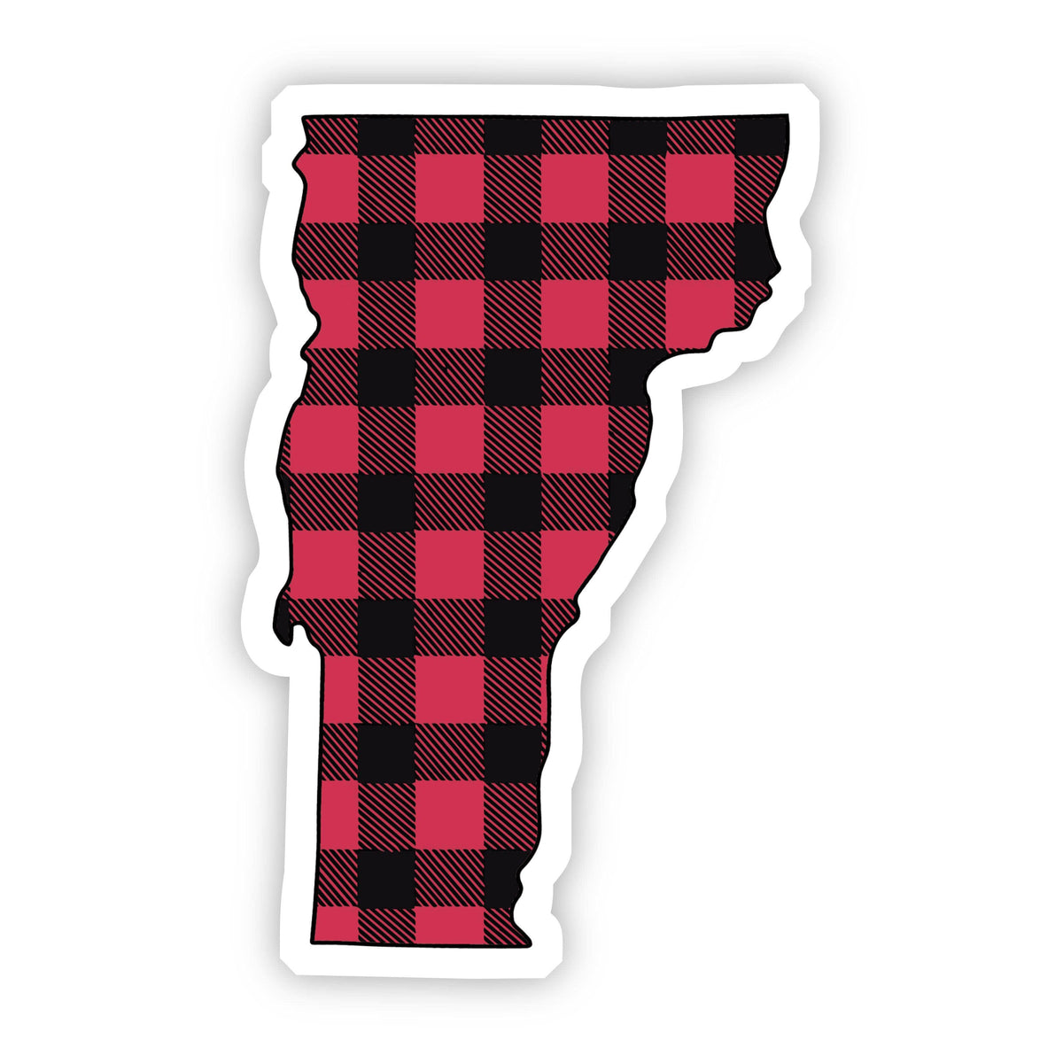 Vermont Flannel Sticker – Big Moods