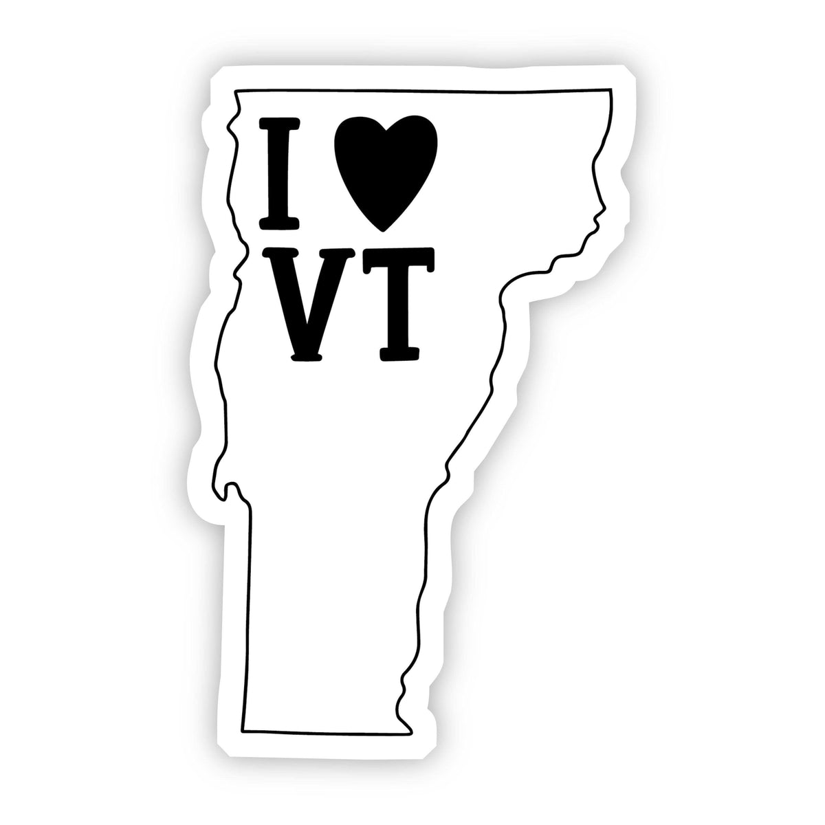 I Love Vermont Sticker – Big Moods