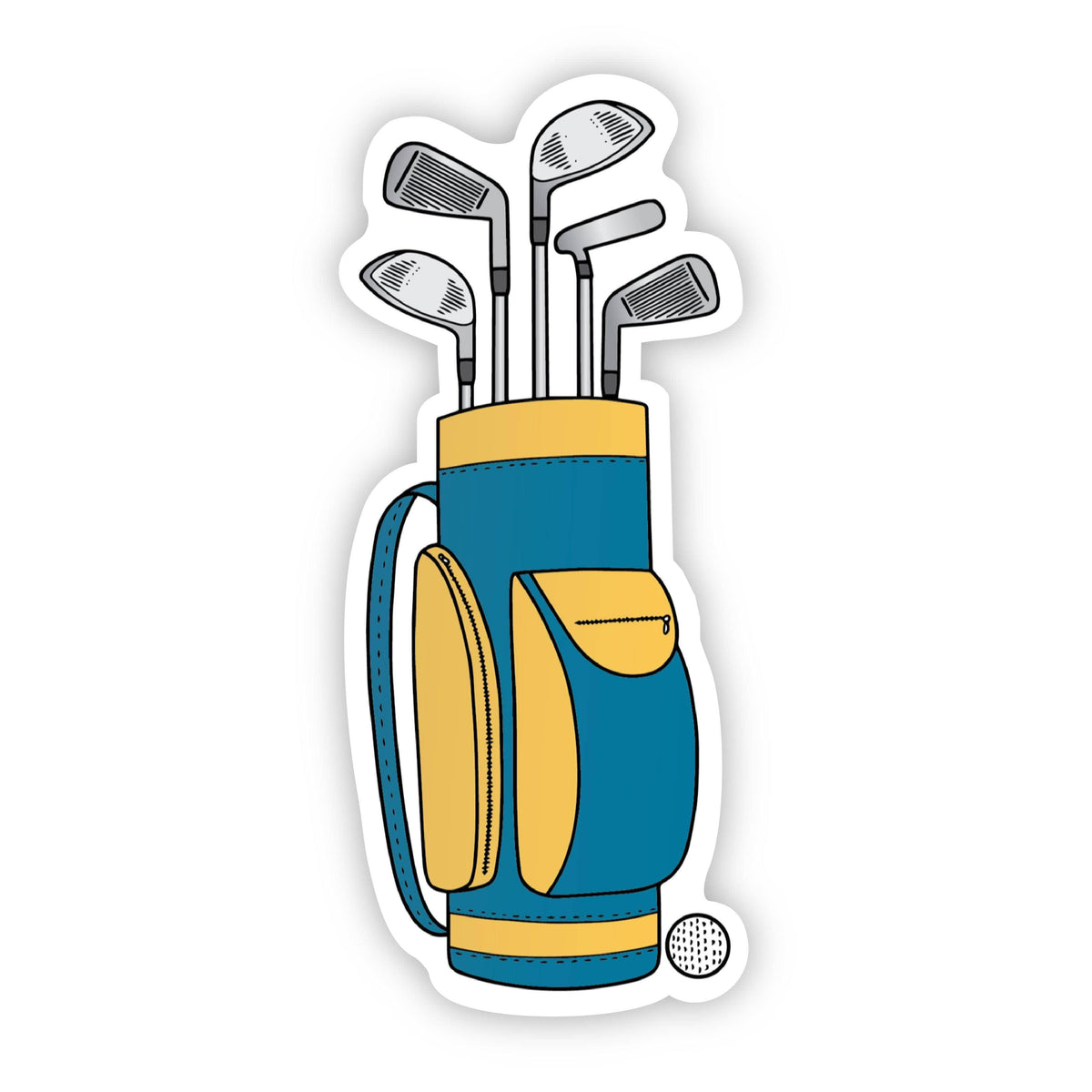 Golf Sports Sticker – Big Moods
