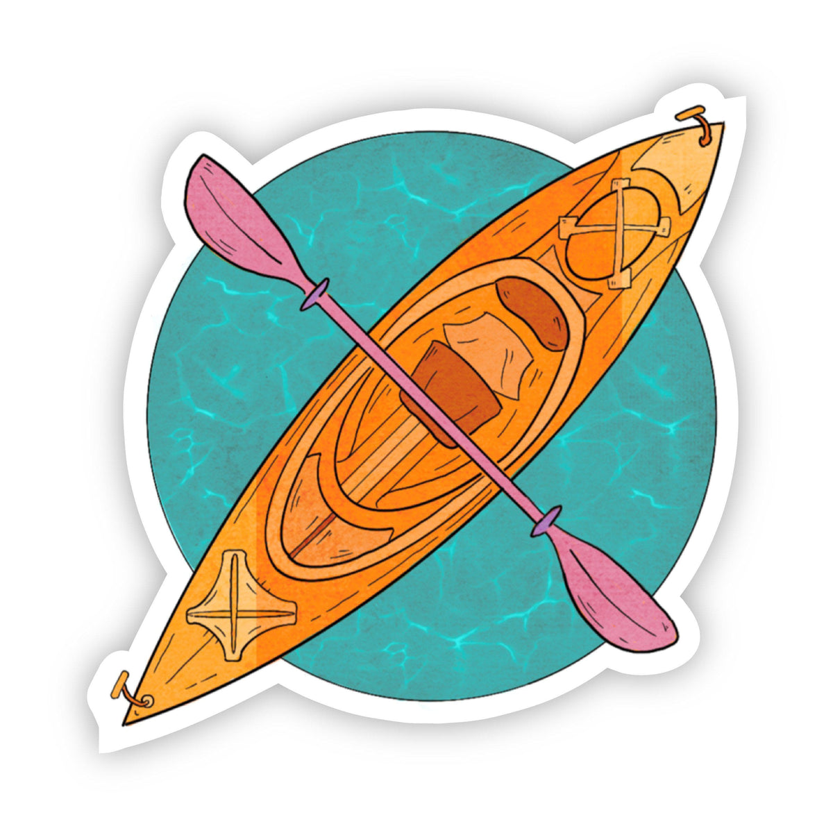 Kayaking Sticker – Big Moods