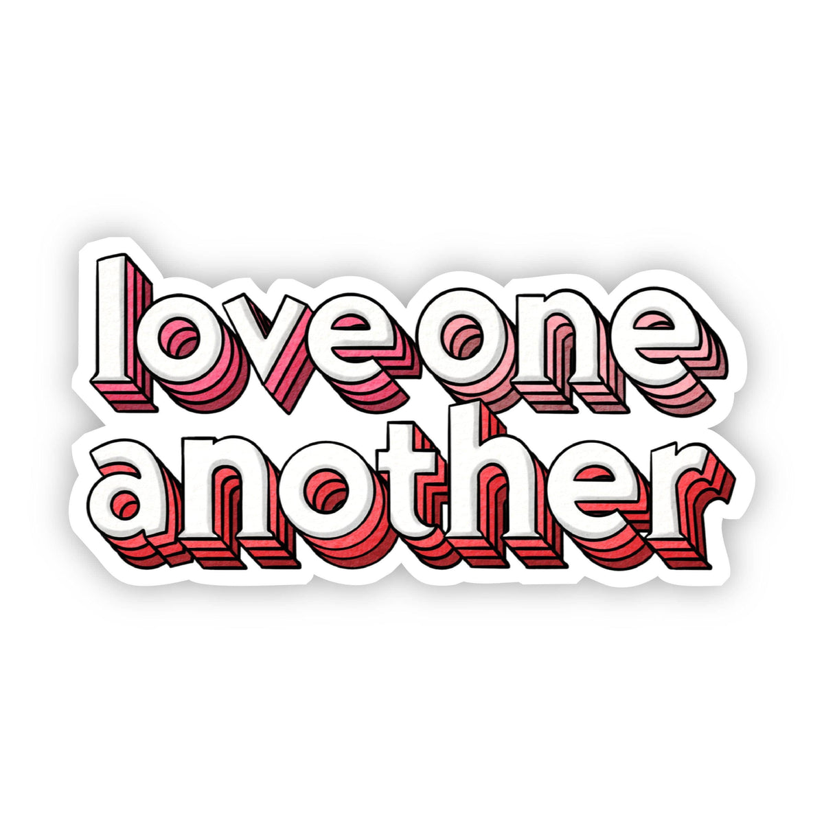 Love One Another Sticker – Big Moods