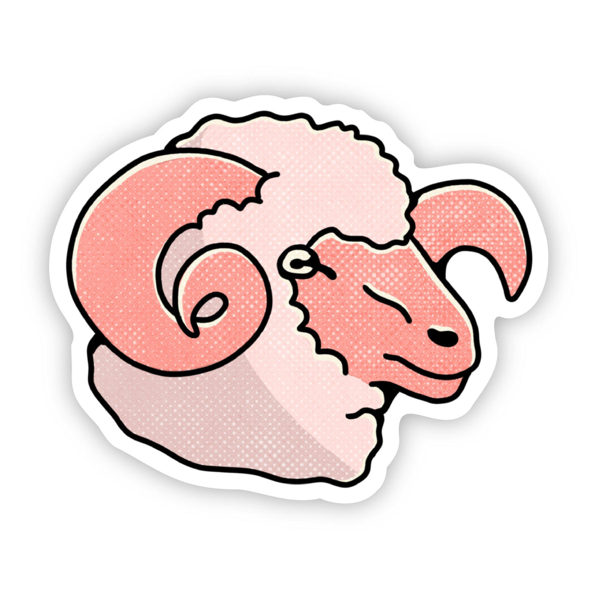 Aries Ram Sign Zodiac Sticker – Big Moods