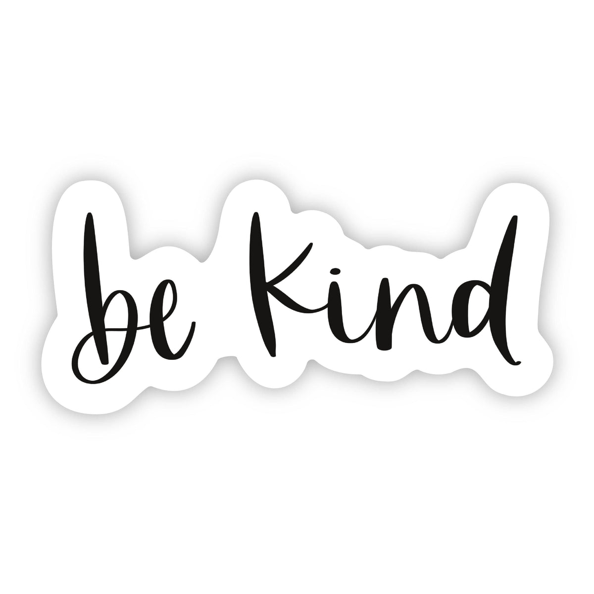 Be Kind Calligraphy Sticker – Big Moods