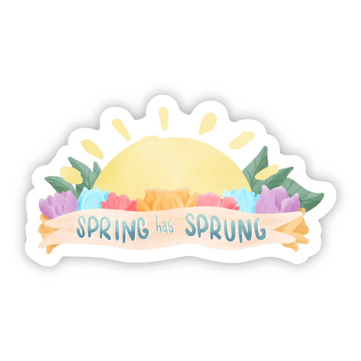 Spring Has Sprung Sunshine Sticker – Big Moods