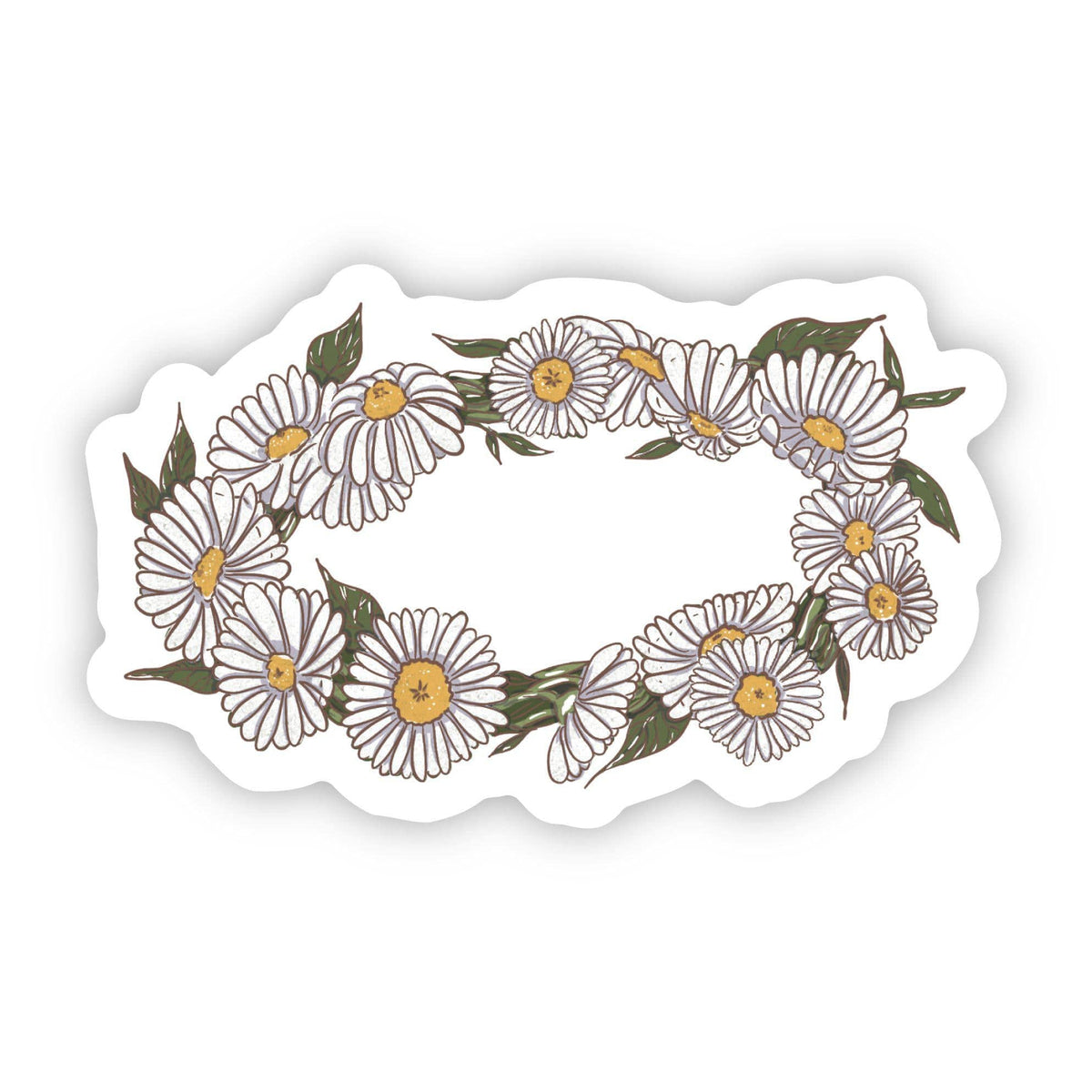 Sunflower Ring Cottagecore Sticker – Big Moods