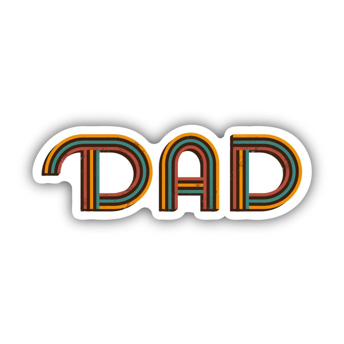 Dad Lettering Sticker – Big Moods