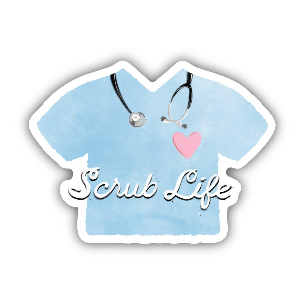 Scrub Life Sticker – Big Moods