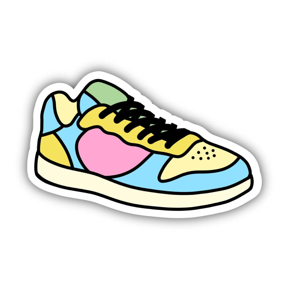 Multicolor Sneaker Aesthetic Sticker – Big Moods