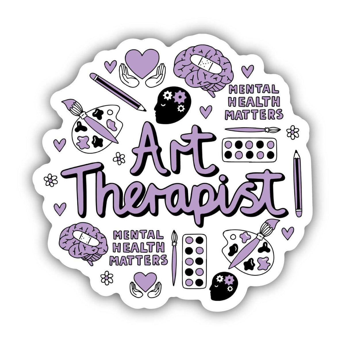 Art Therapist Sticker – Big Moods