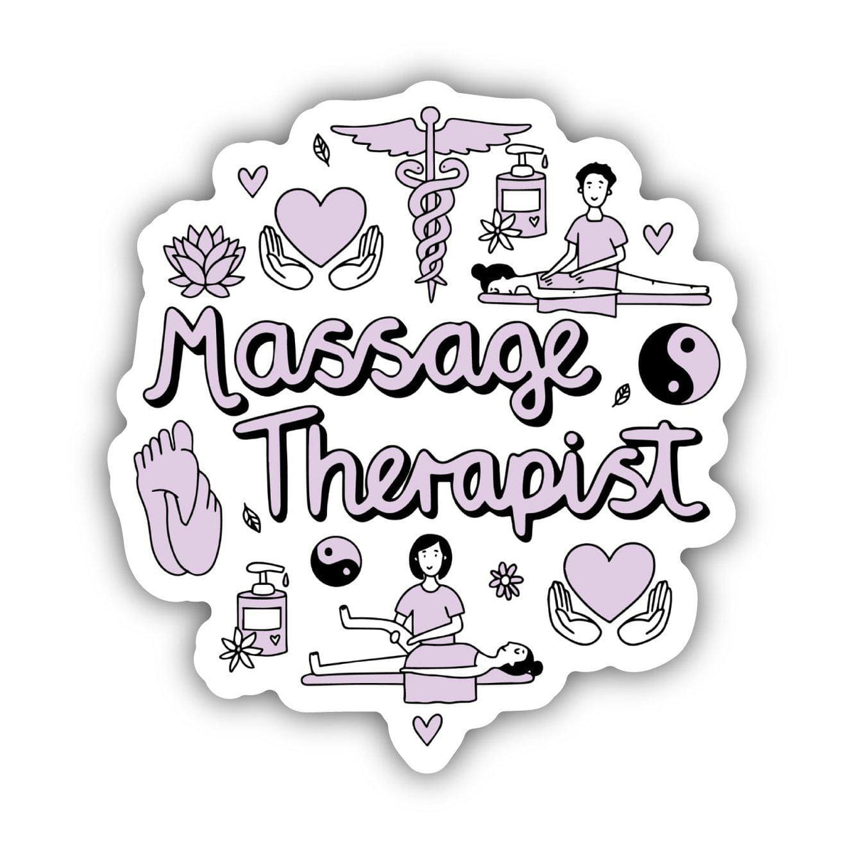 Massage Therapist Sticker – Big Moods
