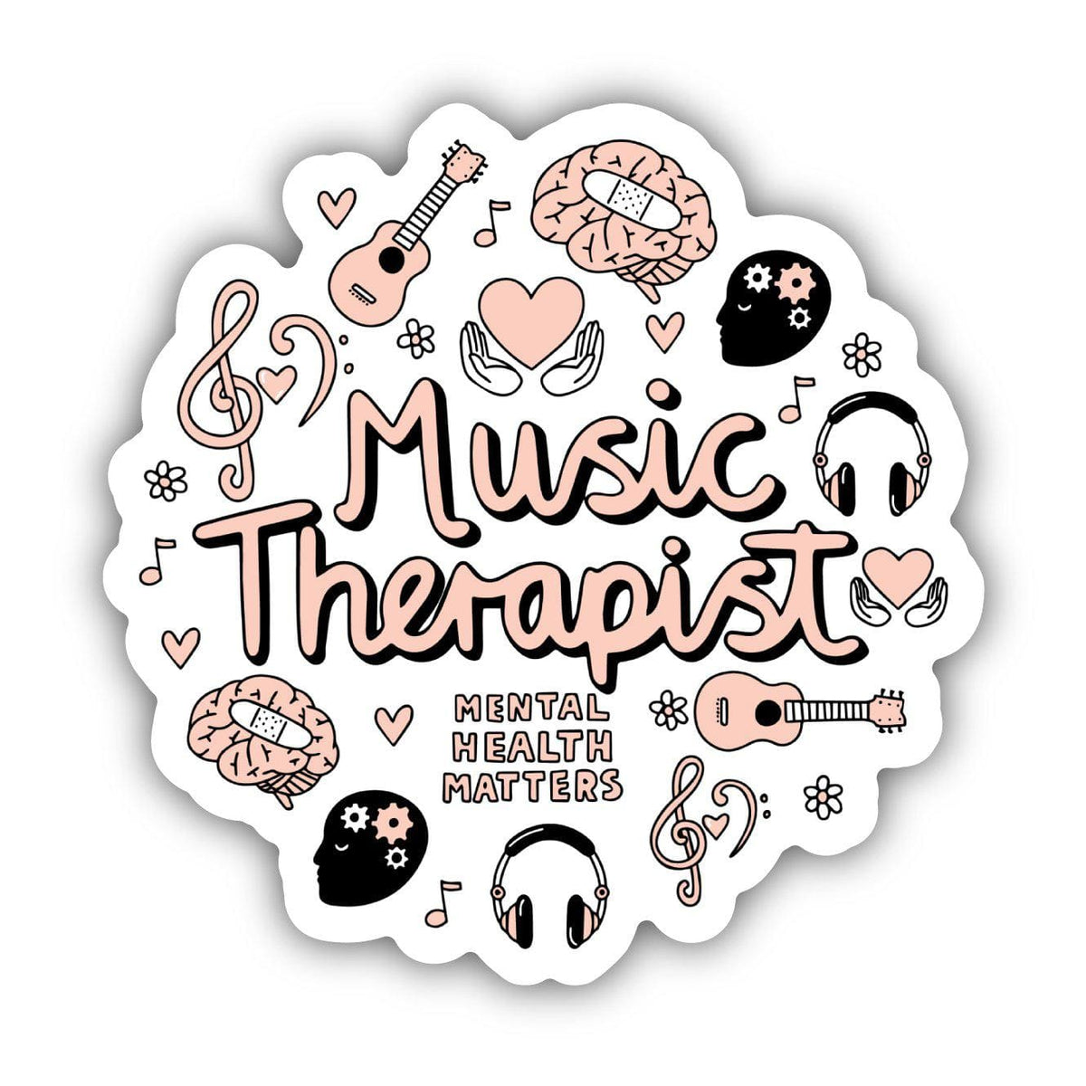 Music Therapist Sticker – Big Moods