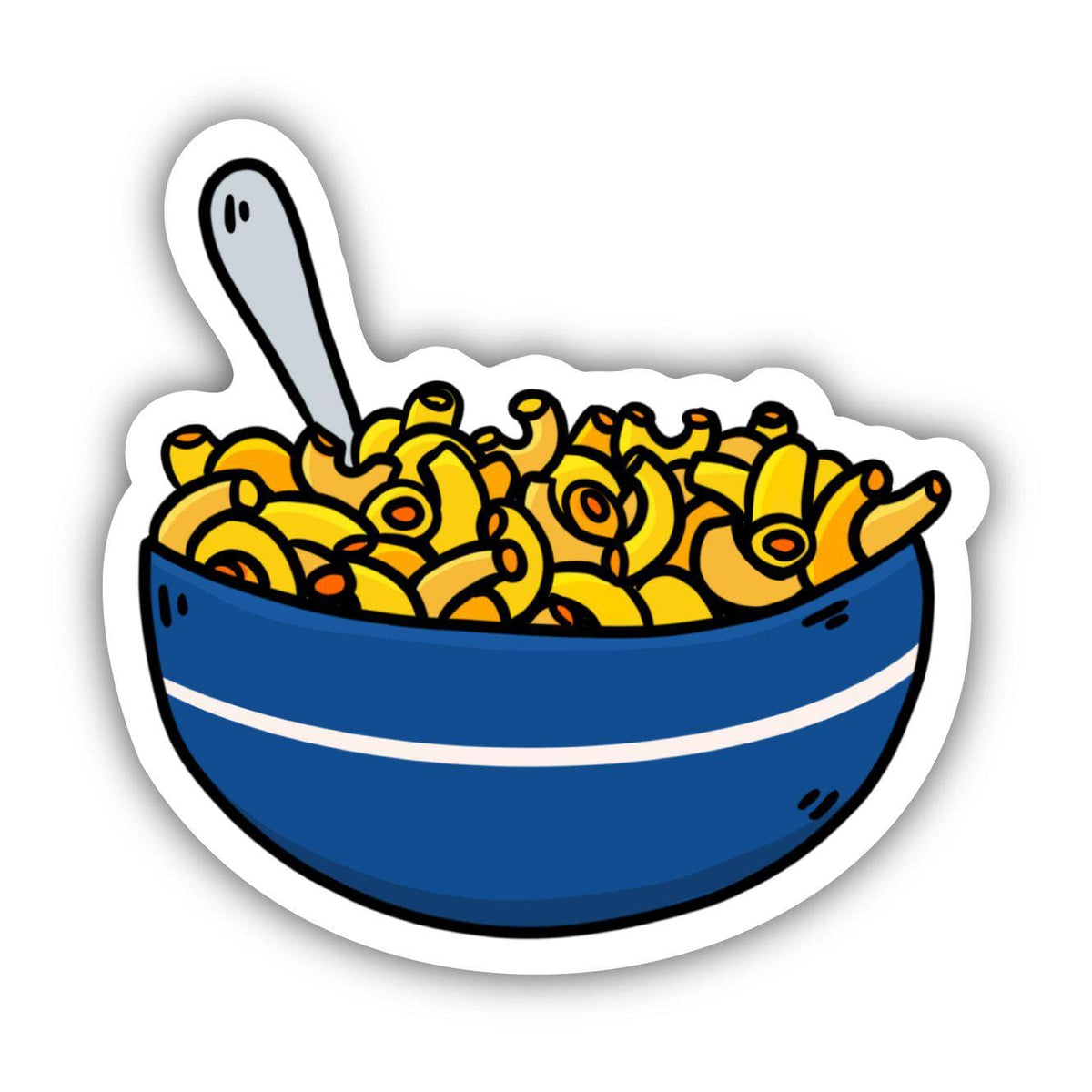 Mac & Cheese Sticker – Big Moods