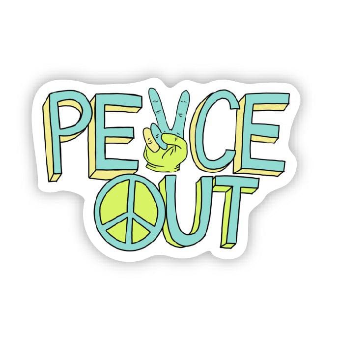 peace out peace sign – Big Moods