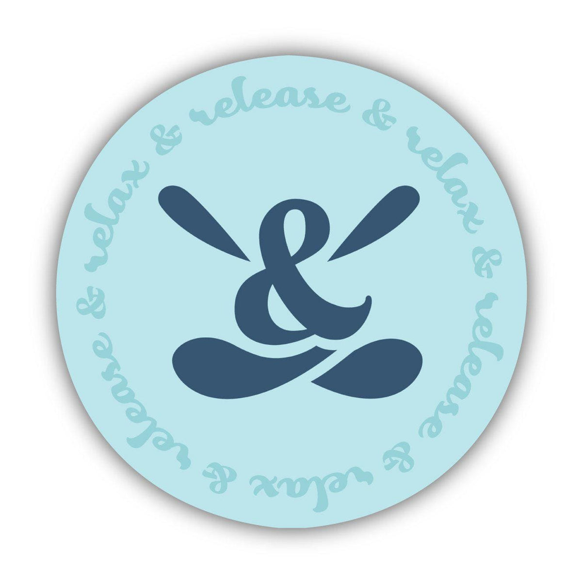Relax & Release Positivity Sticker – Big Moods