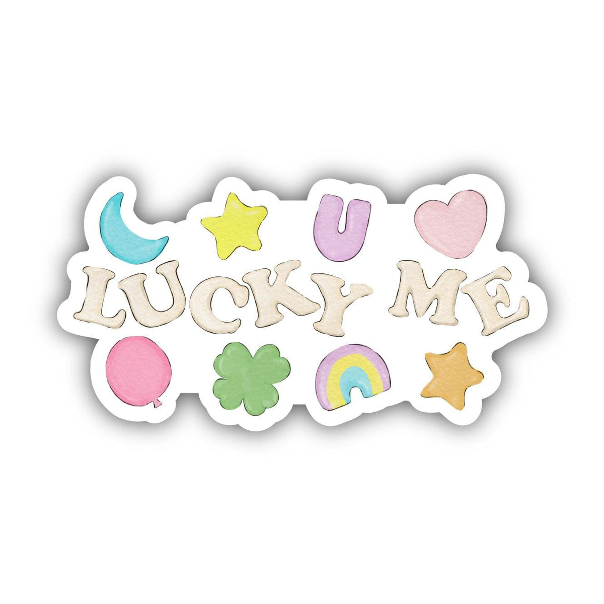 Lucky Me Sticker – Big Moods