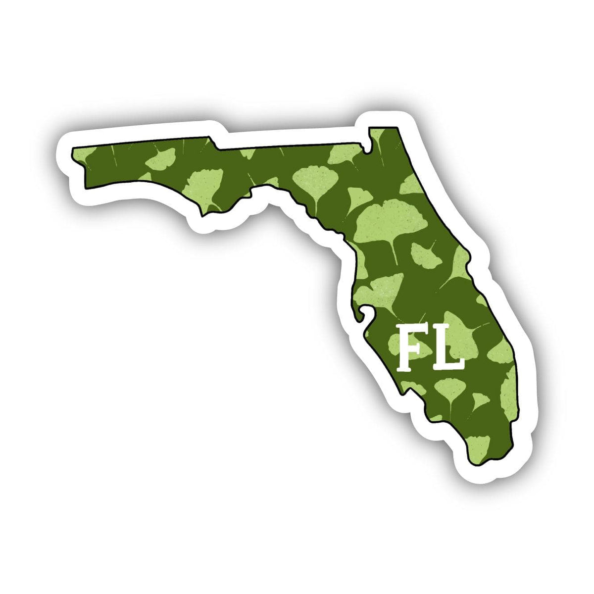 Florida Green Nature Sticker – Big Moods
