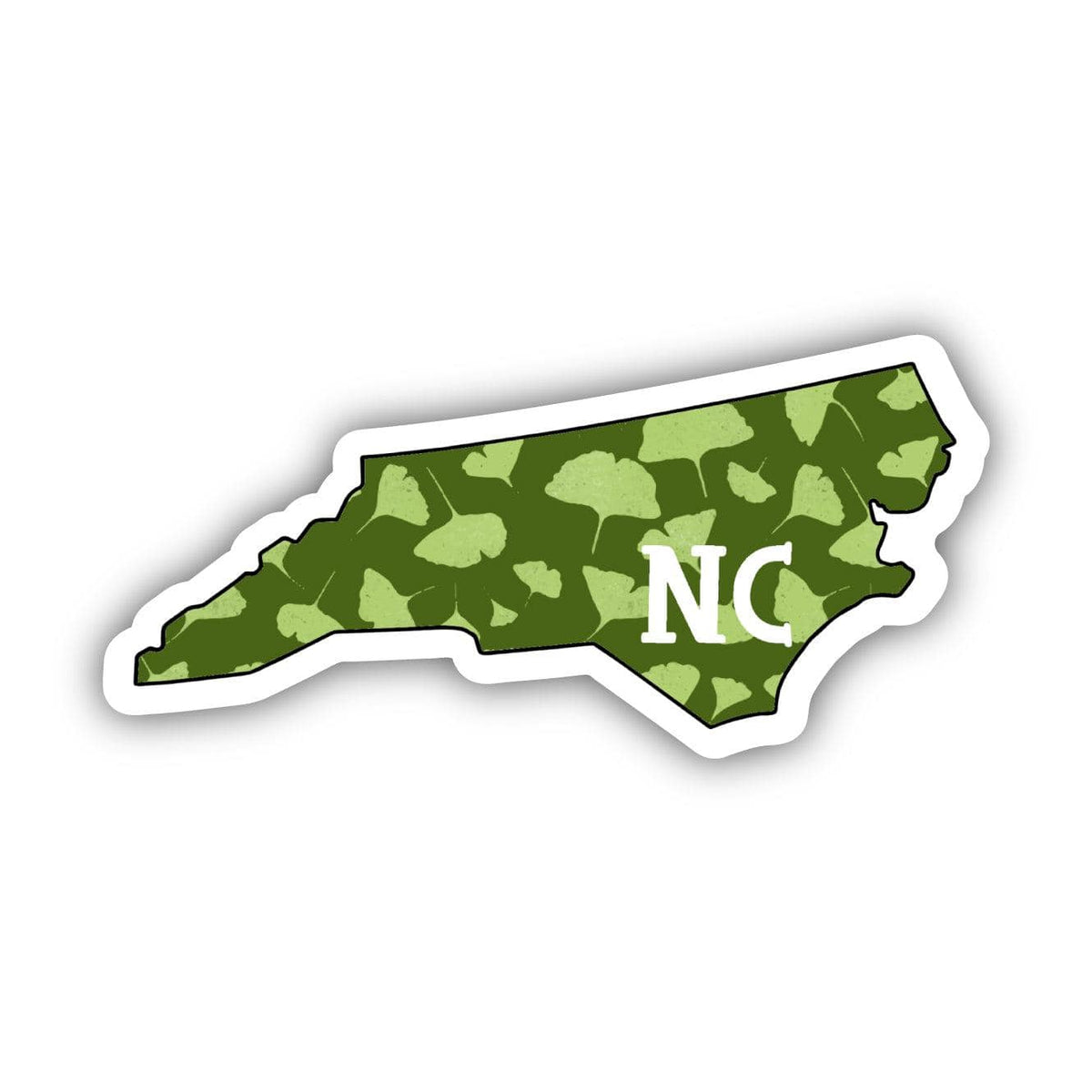 North Carolina Green Nature Sticker – Big Moods
