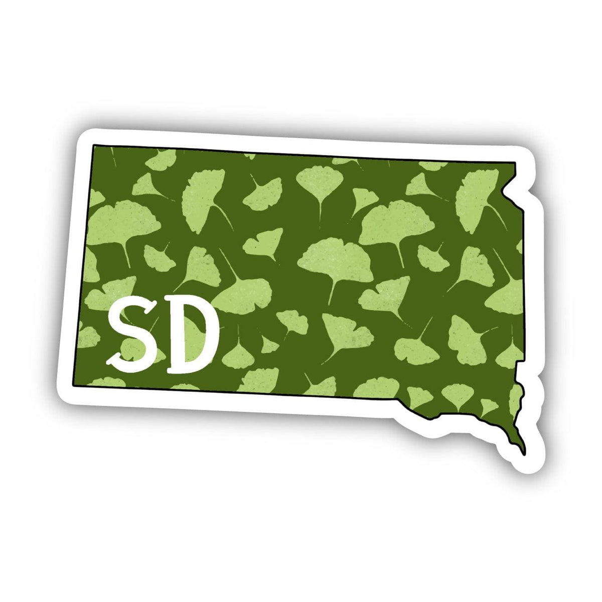 South Dakota Green Nature Sticker – Big Moods