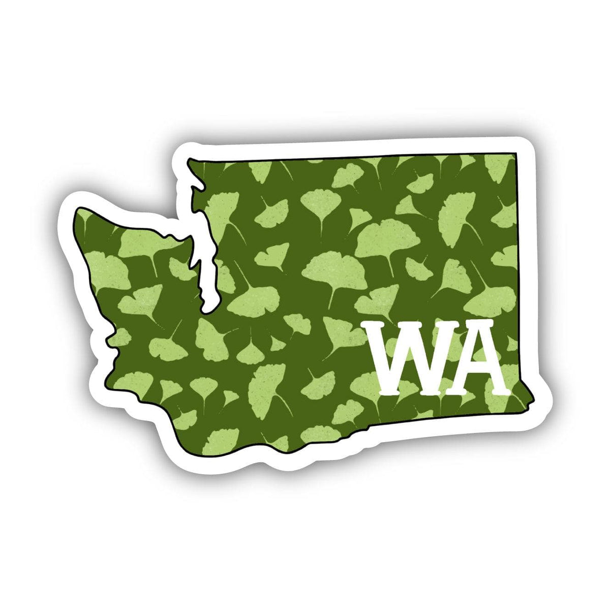 Washington Green Nature Sticker – Big Moods