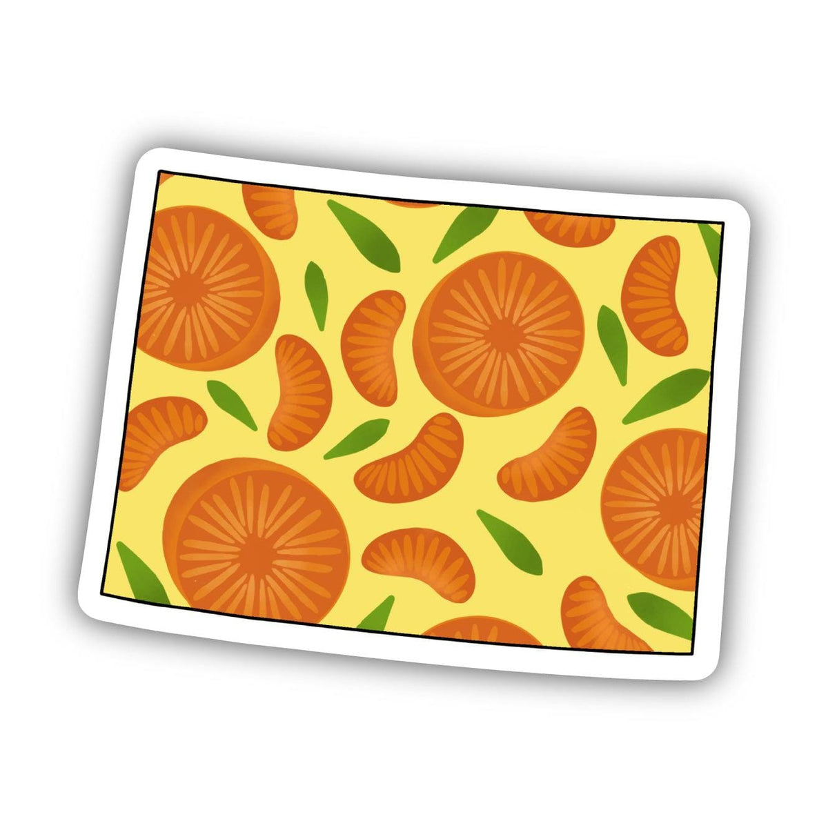 Colorado Orange & Yellow Fruit Sticker – Big Moods