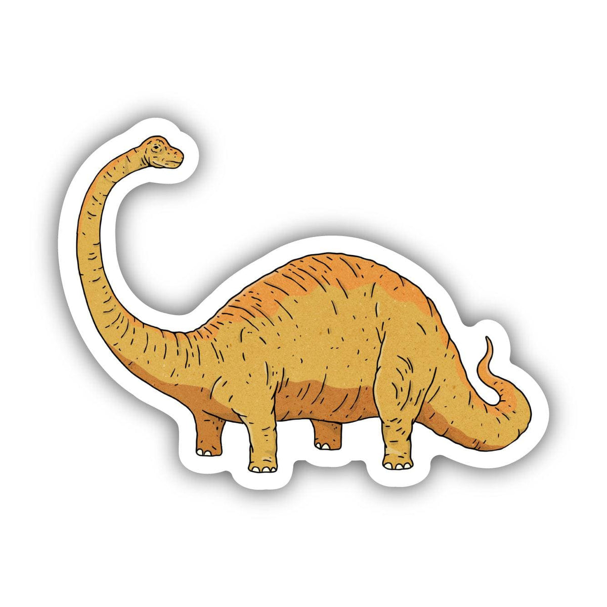 Brontosaurus Dinosaur Sticker – Big Moods