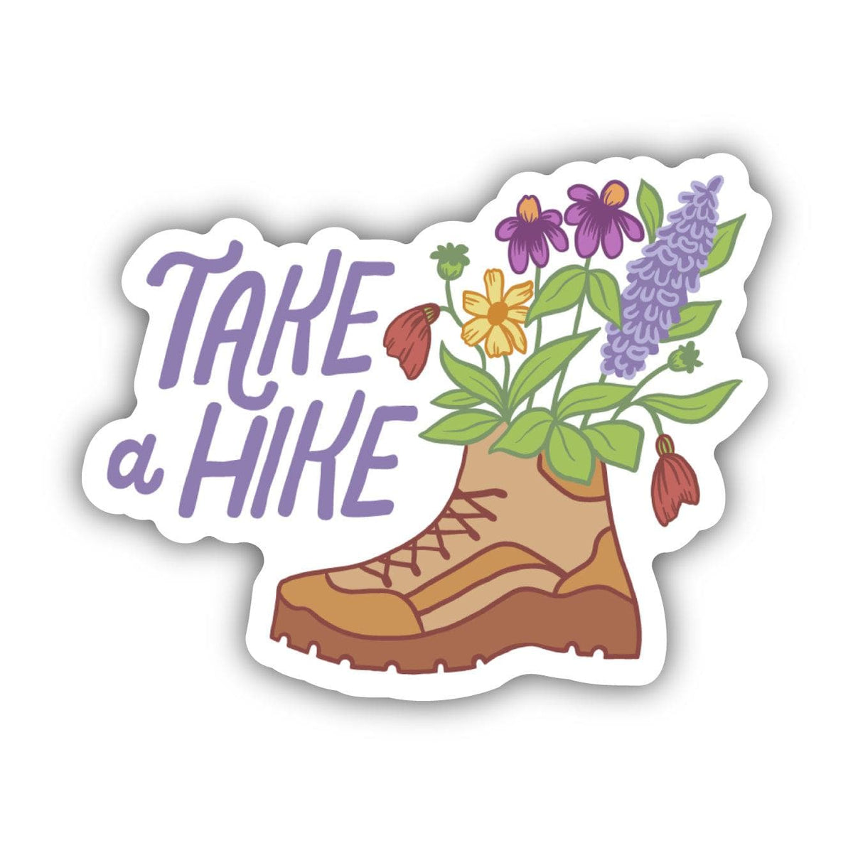 Take A Hike Nature Sticker – Big Moods