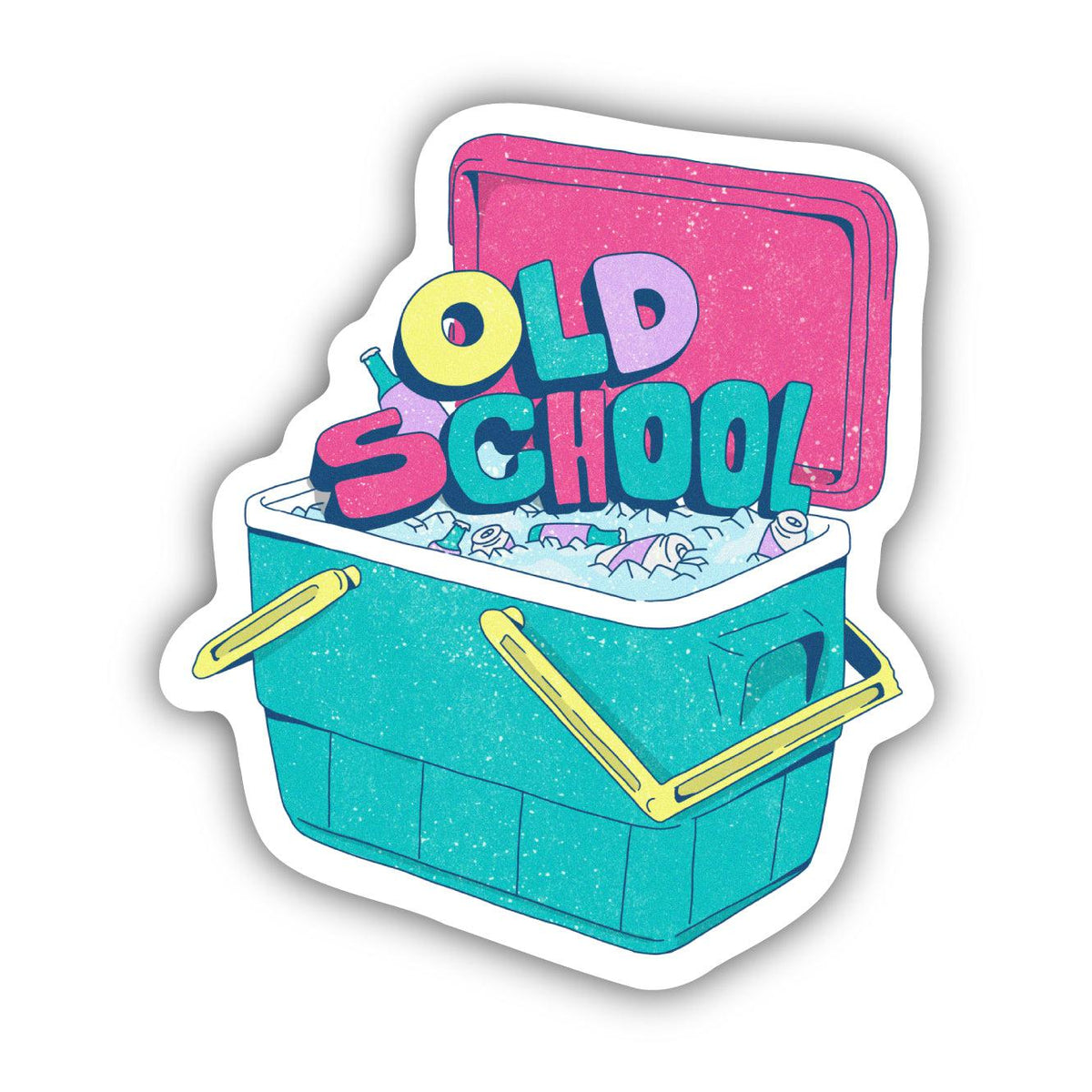 Old School Cooler Sticker – Big Moods