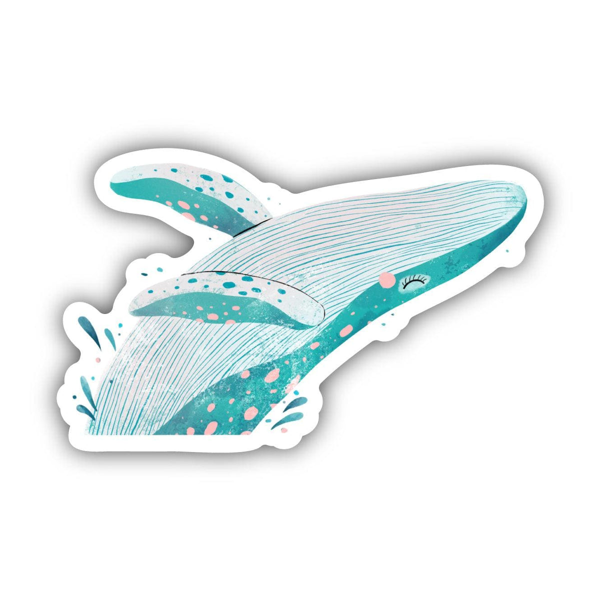 Cute Whale Sticker – Big Moods