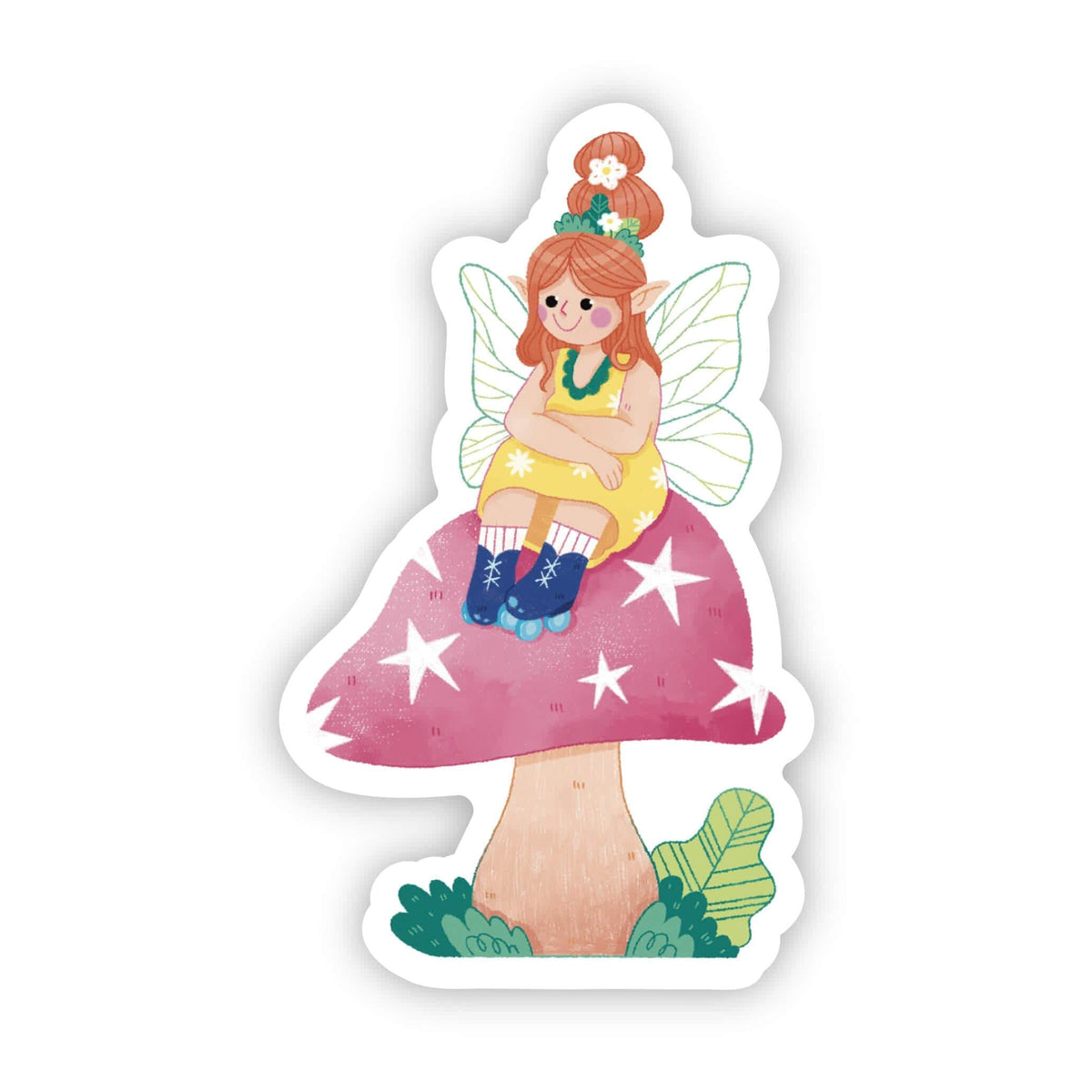 Forest Fairy and Mushroom Sticker – Big Moods