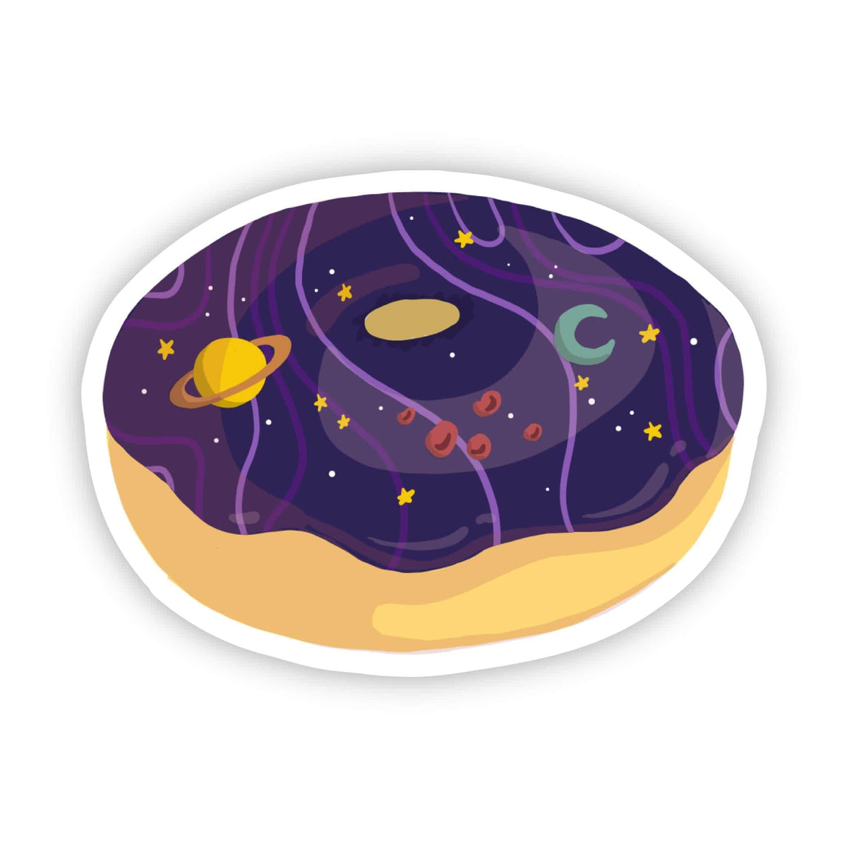 Planet Donut Sticker – Big Moods