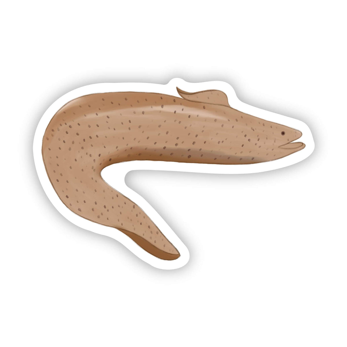 Tan Eel Sticker – Big Moods