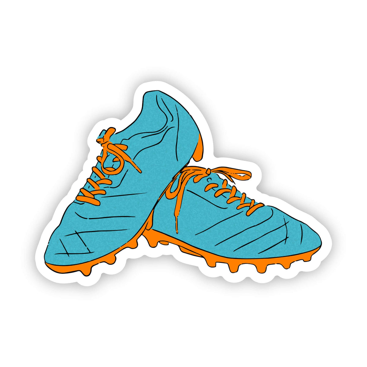 Soccer Cleats Sticker – Big Moods