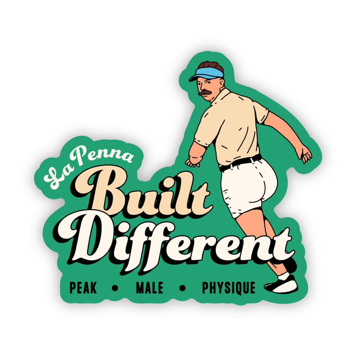 "Built Different" Frankie Lapenna Sticker – Big Moods