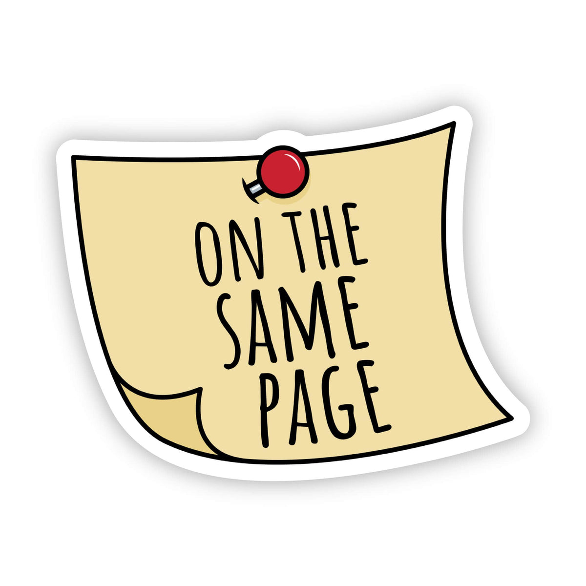On the same page – Big Moods