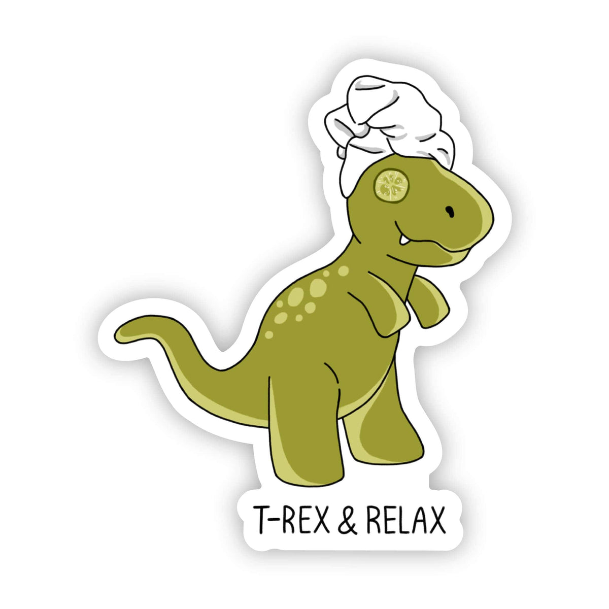 T-Rex and Relax Sticker – Big Moods