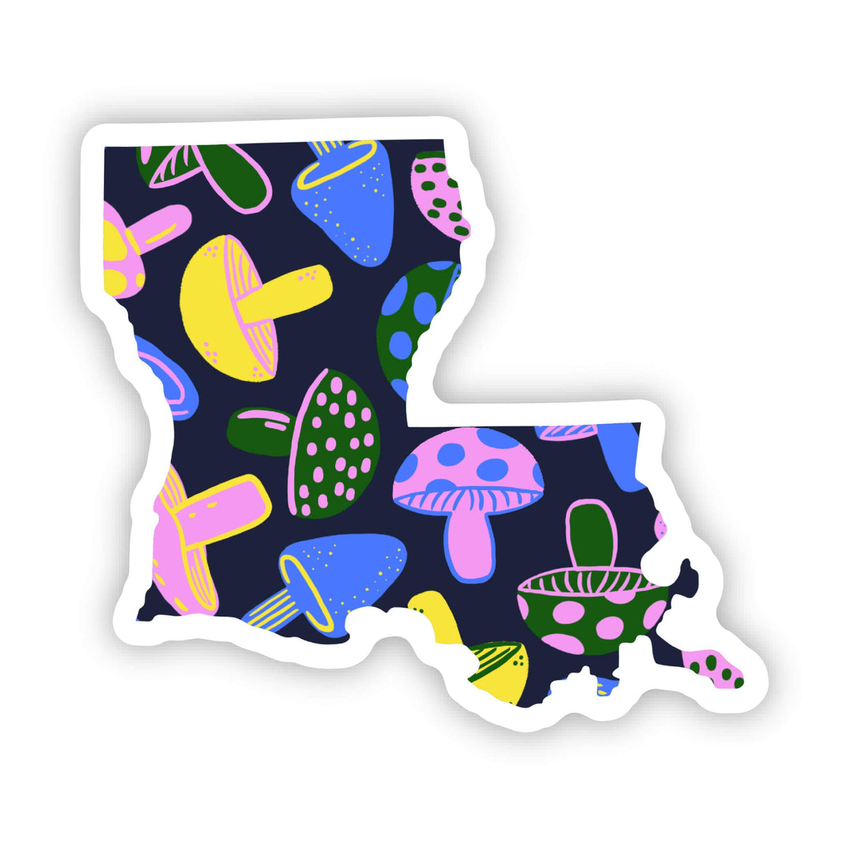 Louisiana Sticker - Mushroom – Big Moods