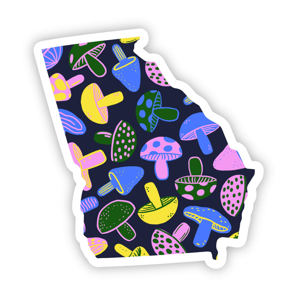 Georgia Sticker - Mushroom – Big Moods