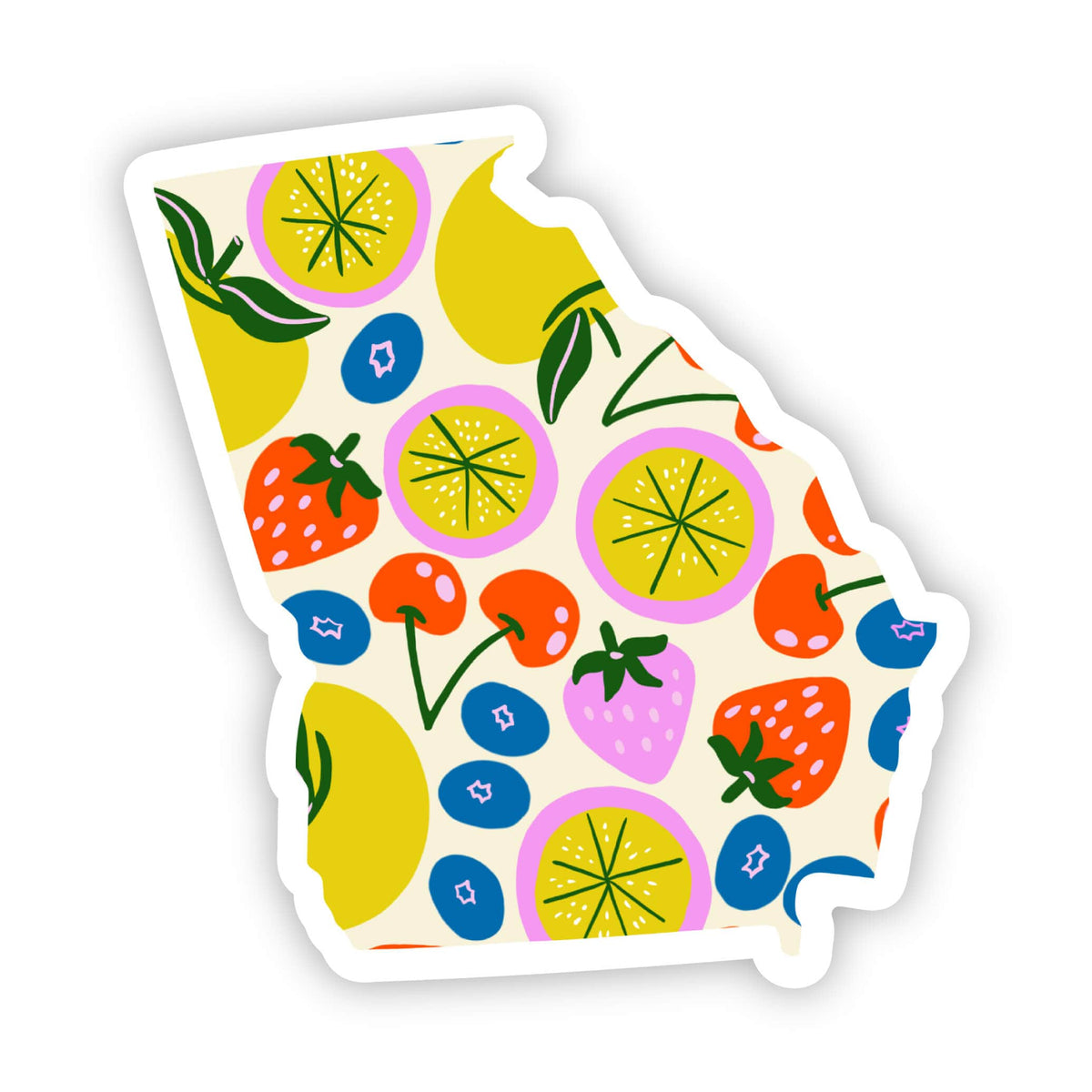 Georgia Sticker - Cute Fruits – Big Moods