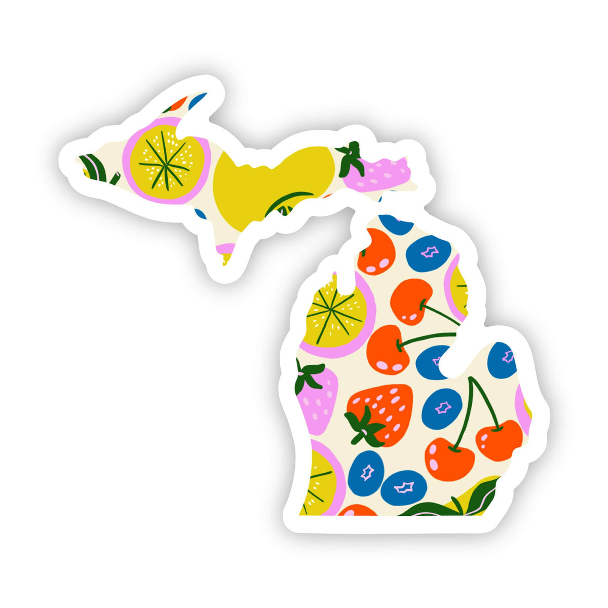 Michigan Sticker - Cute Fruits – Big Moods