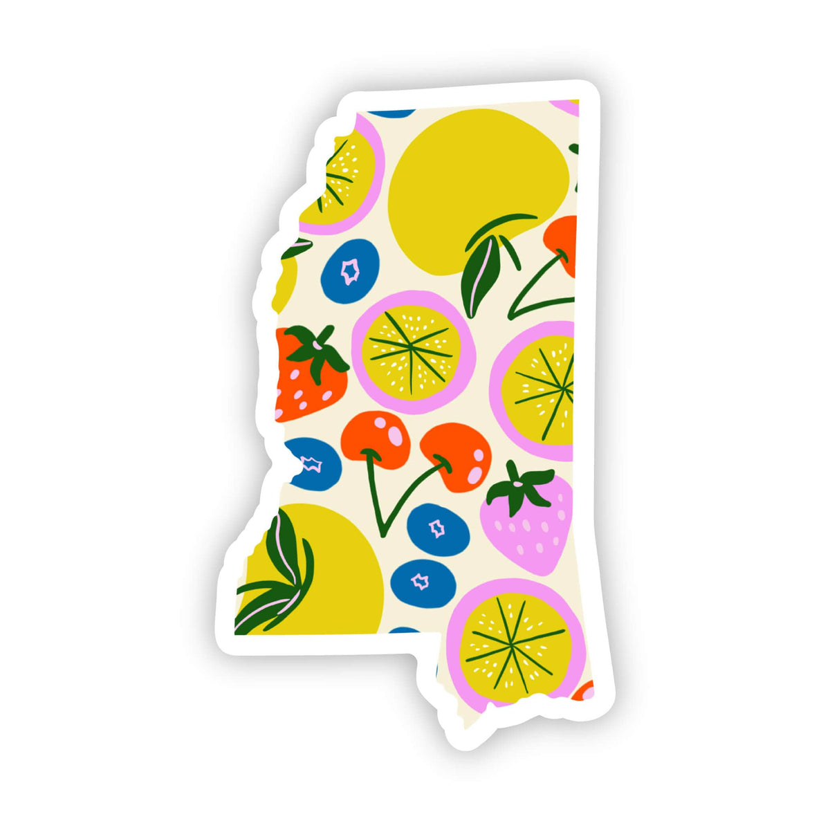 Mississippi Sticker - Cute Fruits – Big Moods