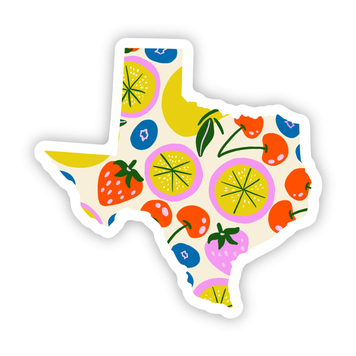 Texas Sticker - Cute Fruits – Big Moods