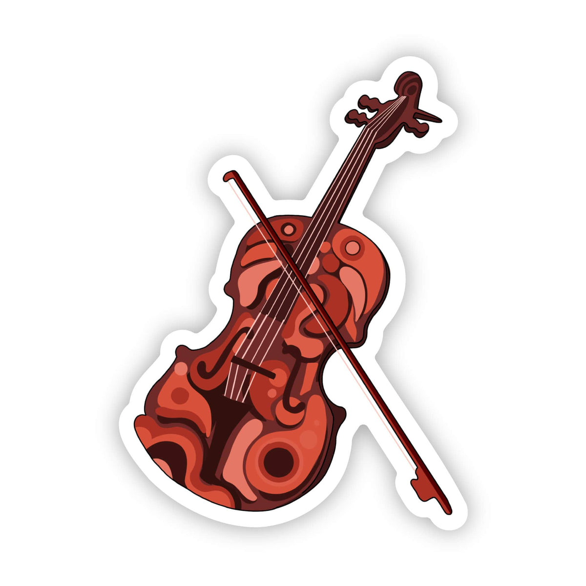 Violin Sticker – Big Moods