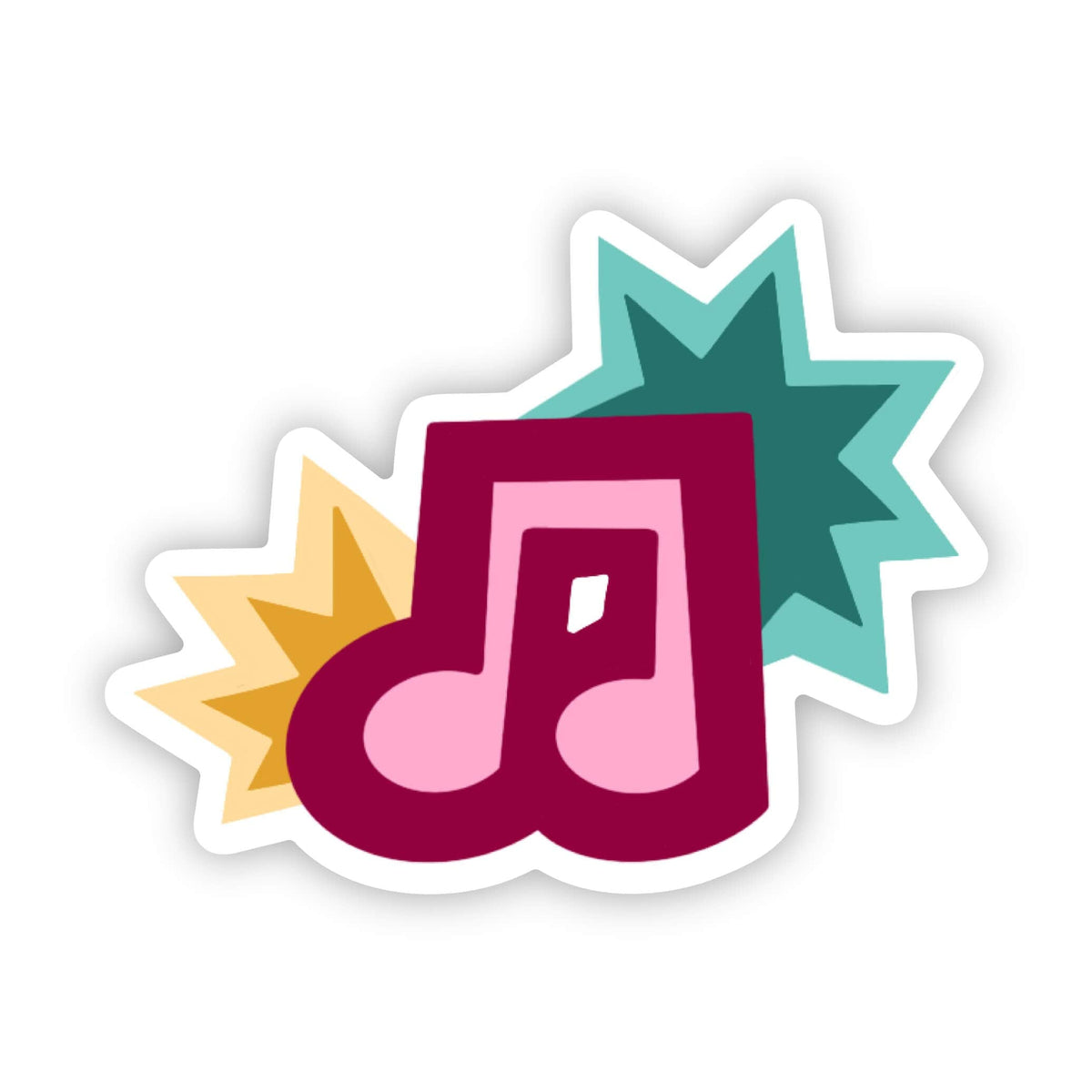 Music note - pink – Big Moods