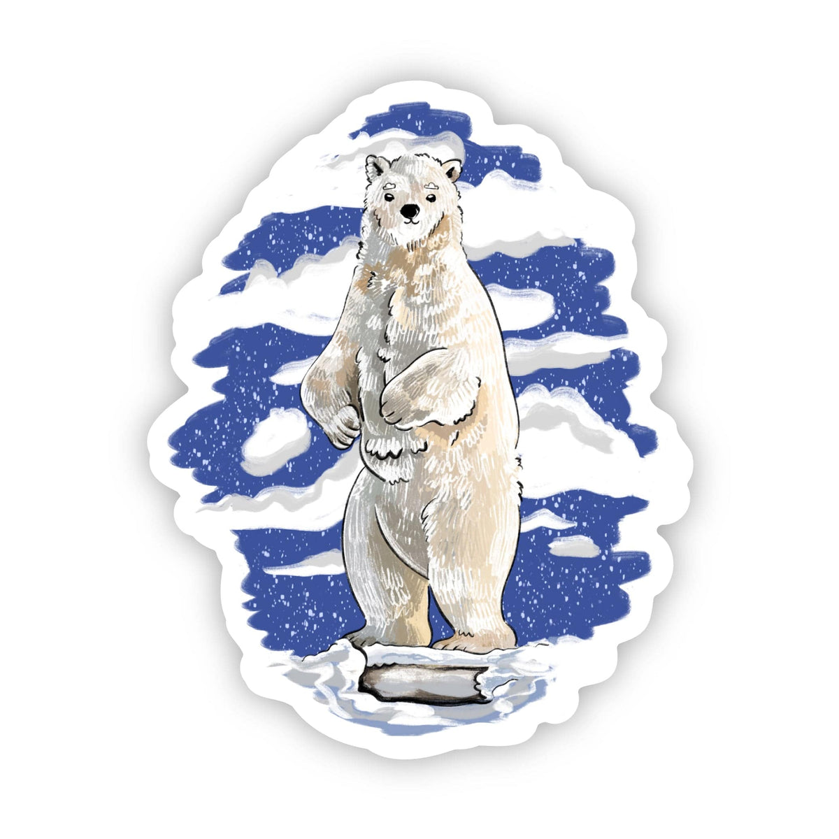 Polar bear sticker – Big Moods